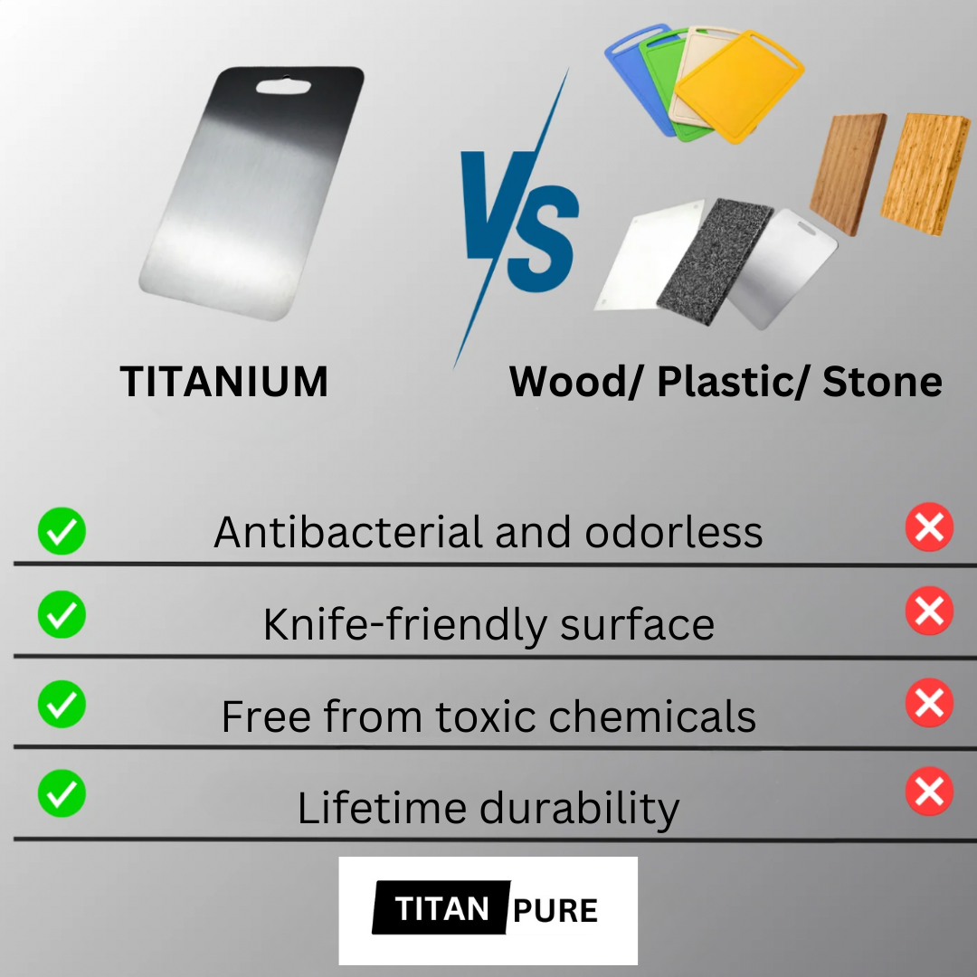 Titan Pure™ - Titanová Krájecí Deska – TitanPure CZ